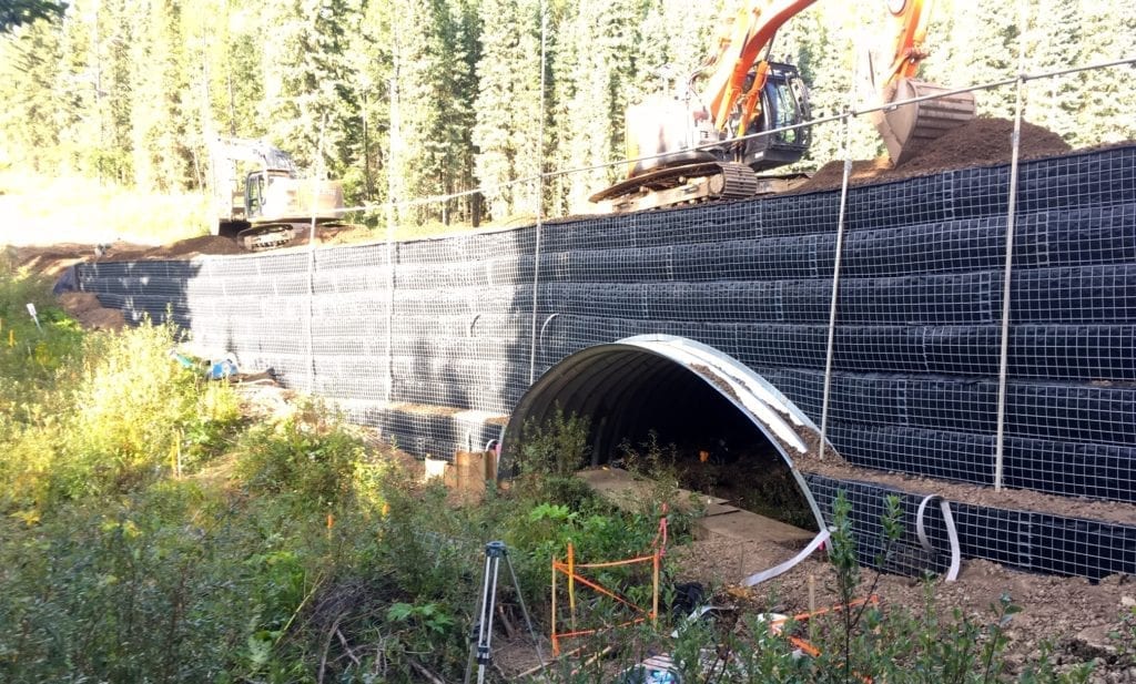 AIL Geotextile Reinforced Soil (GRS) Bridges - AIL Mining